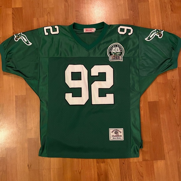Shirts | Reggie White Vintage Philadelphia Eagles Kelly Green Jersey ...